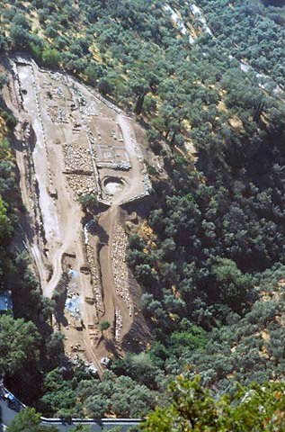 The Gymnasium and the Palestra in Delphi